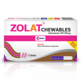 Zolat By 2 Tablets | Albendazole | My Big Pharmacy Nigeria