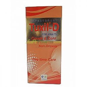 Tuxil D is used for coughs or allergies such as metabolic alkalosis ...