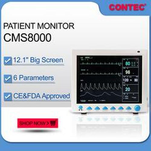 buy CMS8000 Patient Monitor,6 Parameters FDA&CE ICU CCU Vital Signs ...